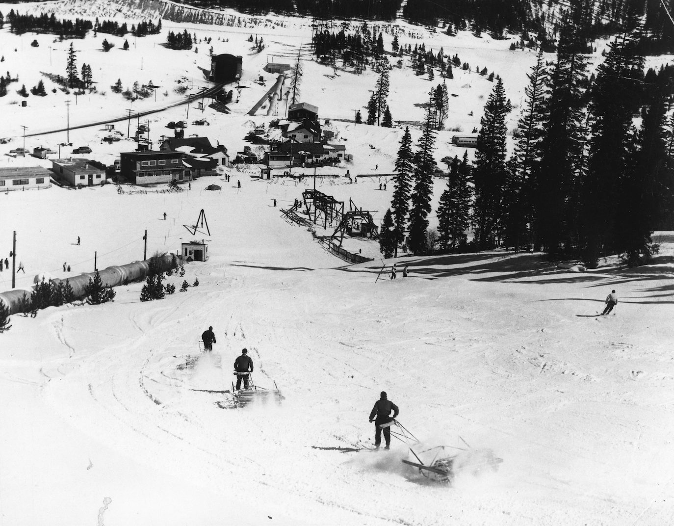 Grand History: Groomed corduroy ski slopes perfected at Winter Park ...