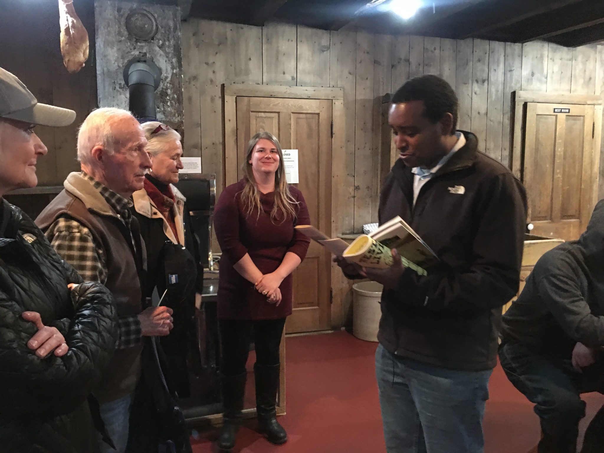 Rep. Joe Neguse tours Cozens Ranch Museum in Fraser after hosting town ...
