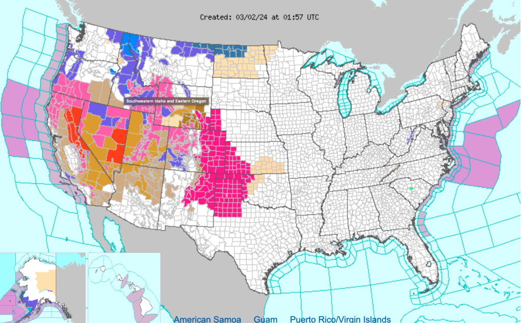 ‘Treacherous’ conditions near as a majority of Colorado’s mountains ...