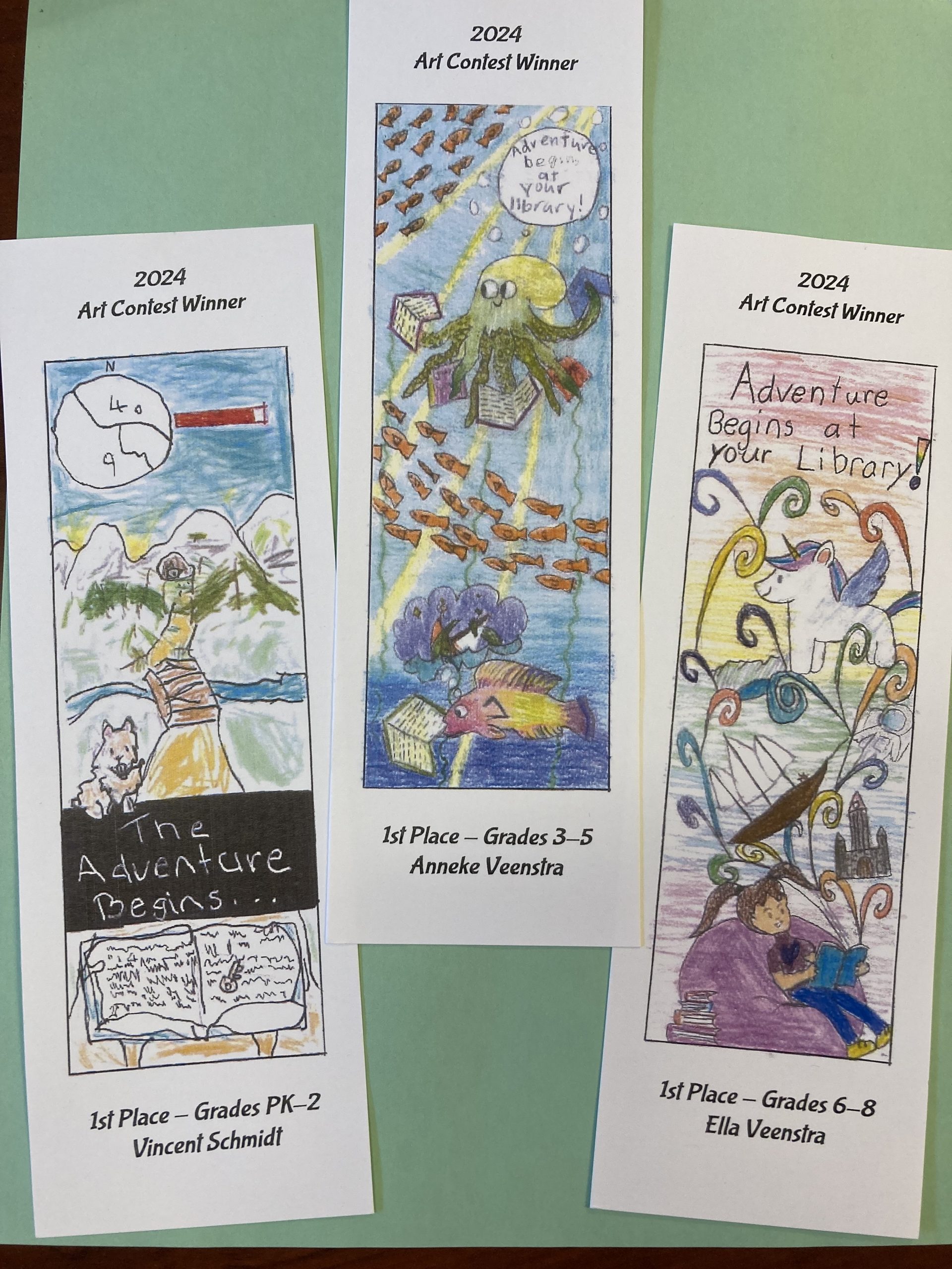 Grand County Library District announces bookmark art contest winners ...