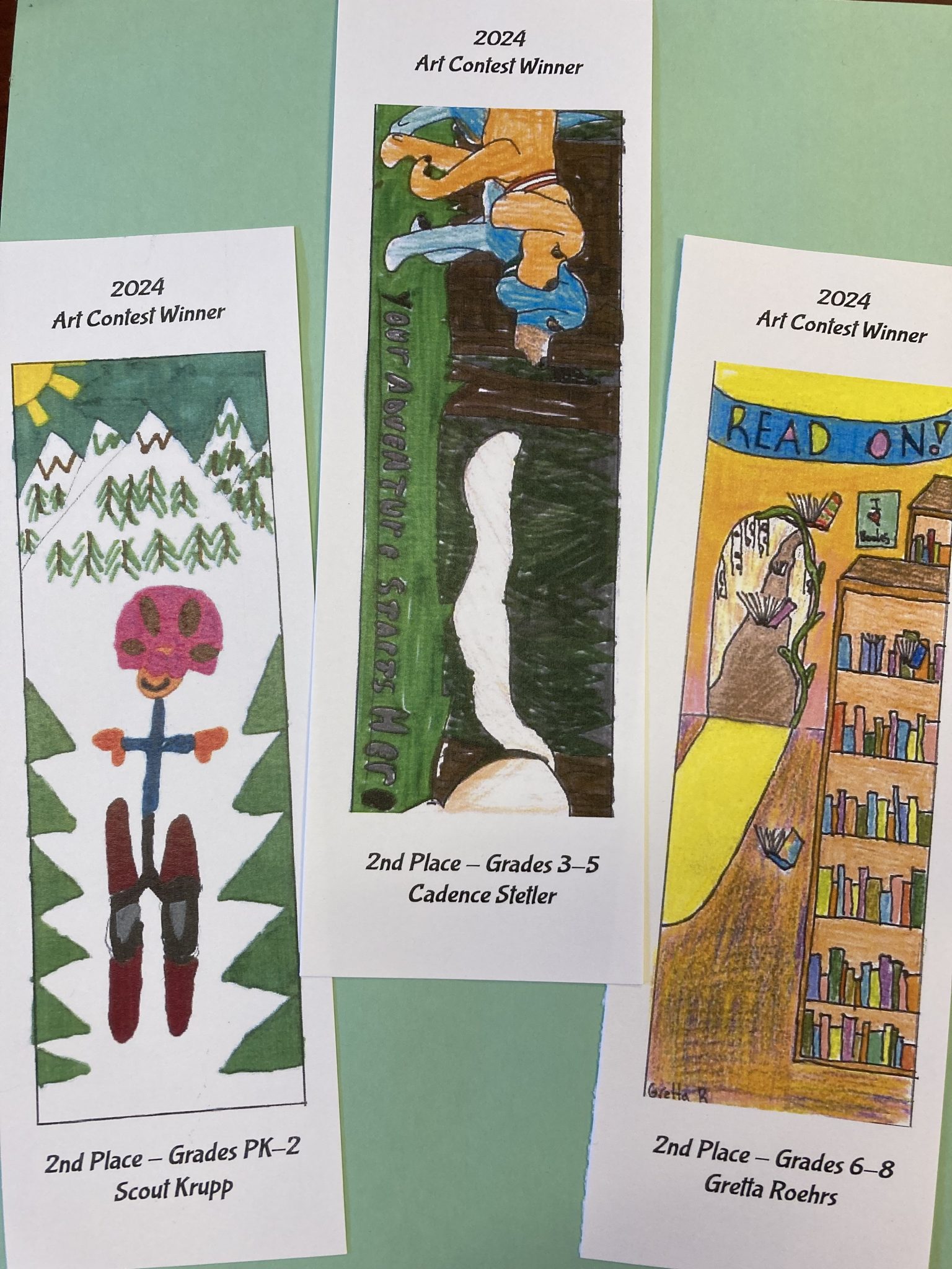 Grand County Library District announces bookmark art contest winners ...