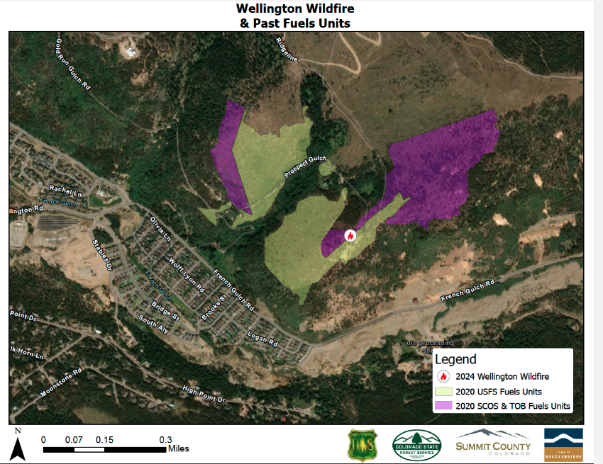 Officials say fuels reduction work helped protect Breckenridge ...