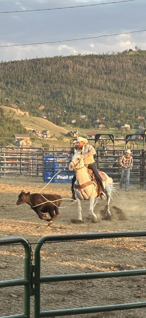 Reader photo: Calf roping at the Granby rodeo | SkyHiNews.com