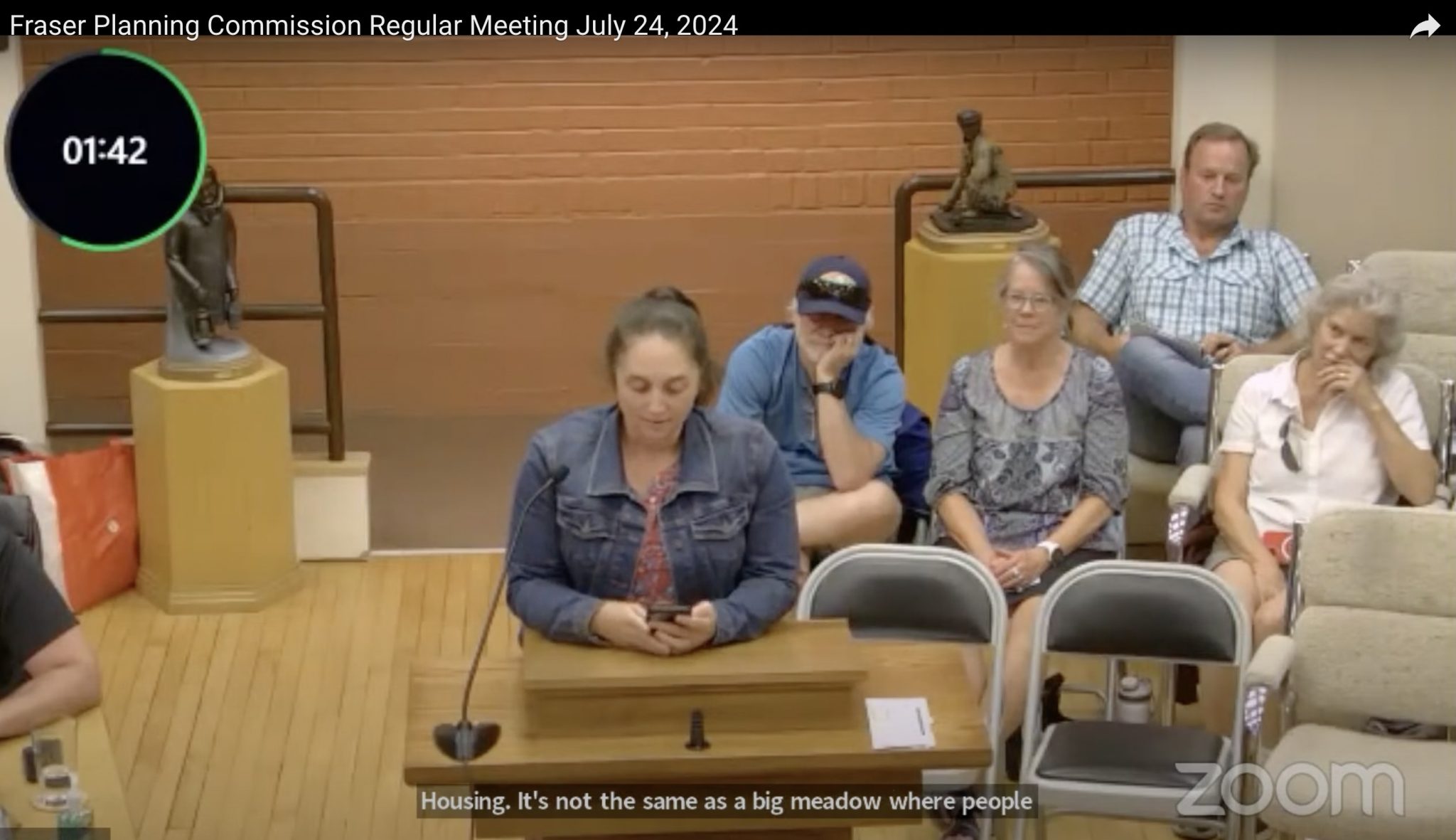 Fraser planning commission recommends denial of 1 application, denies 1 ...