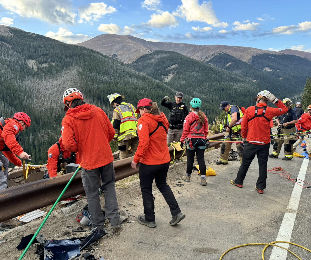 How first responders worked together to rescue driver in Berthoud Pass ...