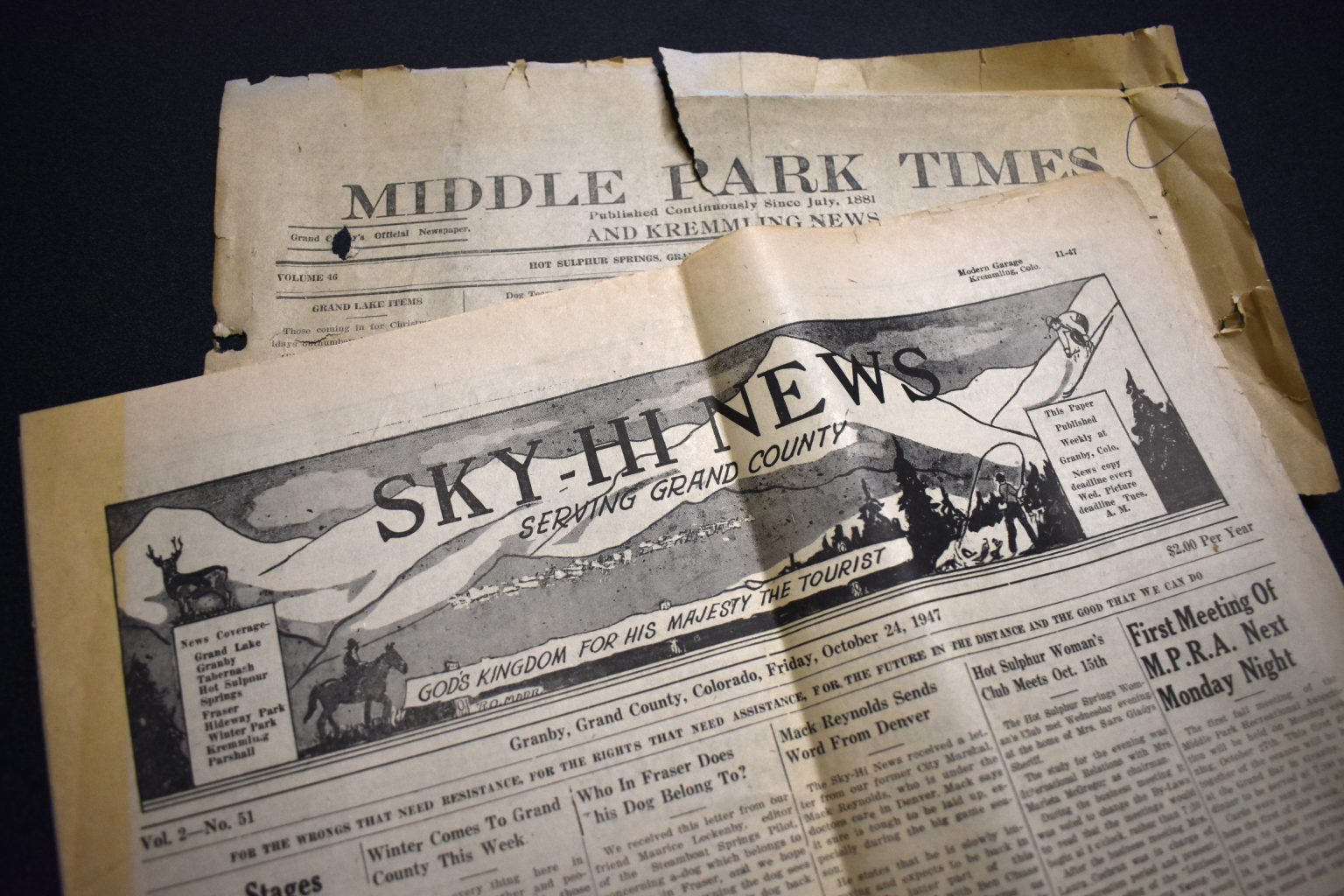 Grand County newspaper digitization project adds 16 years of Sky-Hi ...
