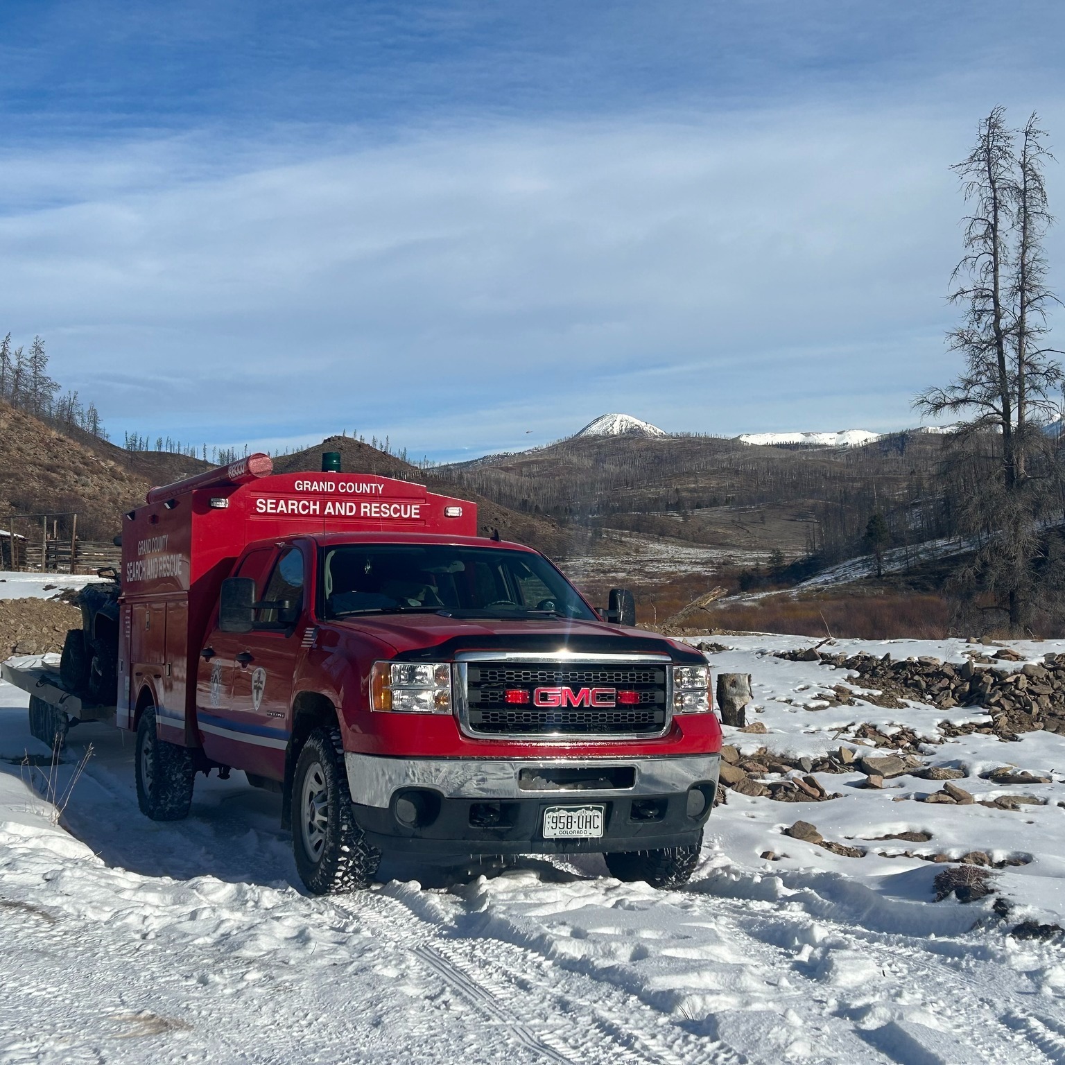 Lost backcountry hunter found cold and hungry but OK, Grand County ...