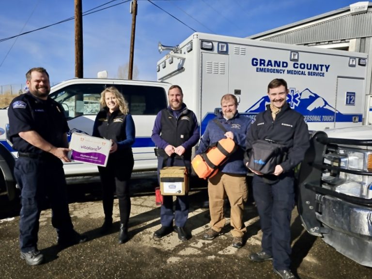 Grand County EMS one of the first in the state to carry whole blood in ...
