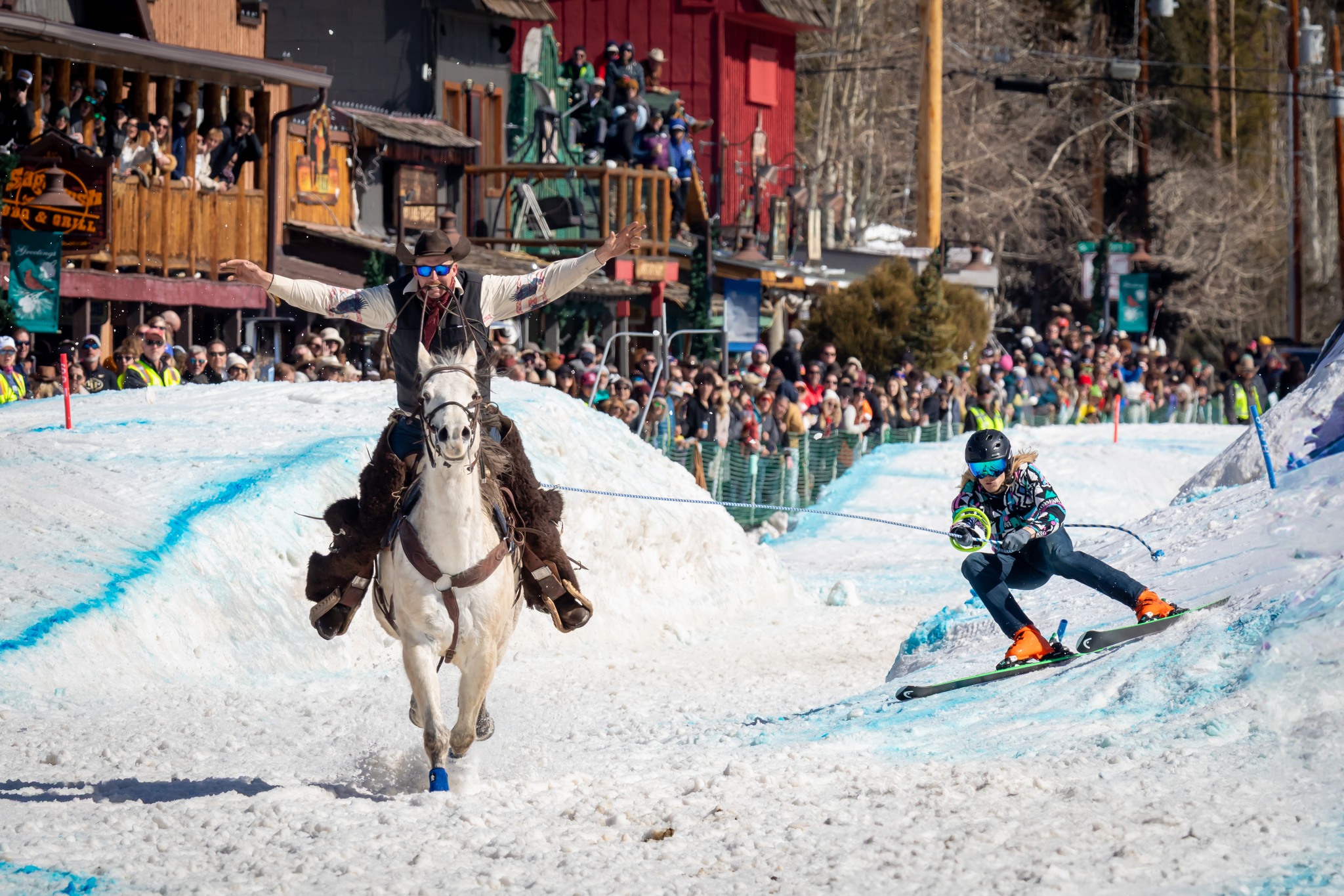 PHOTOS: Grand Lake’s inaugural skijoring competition (with video ...