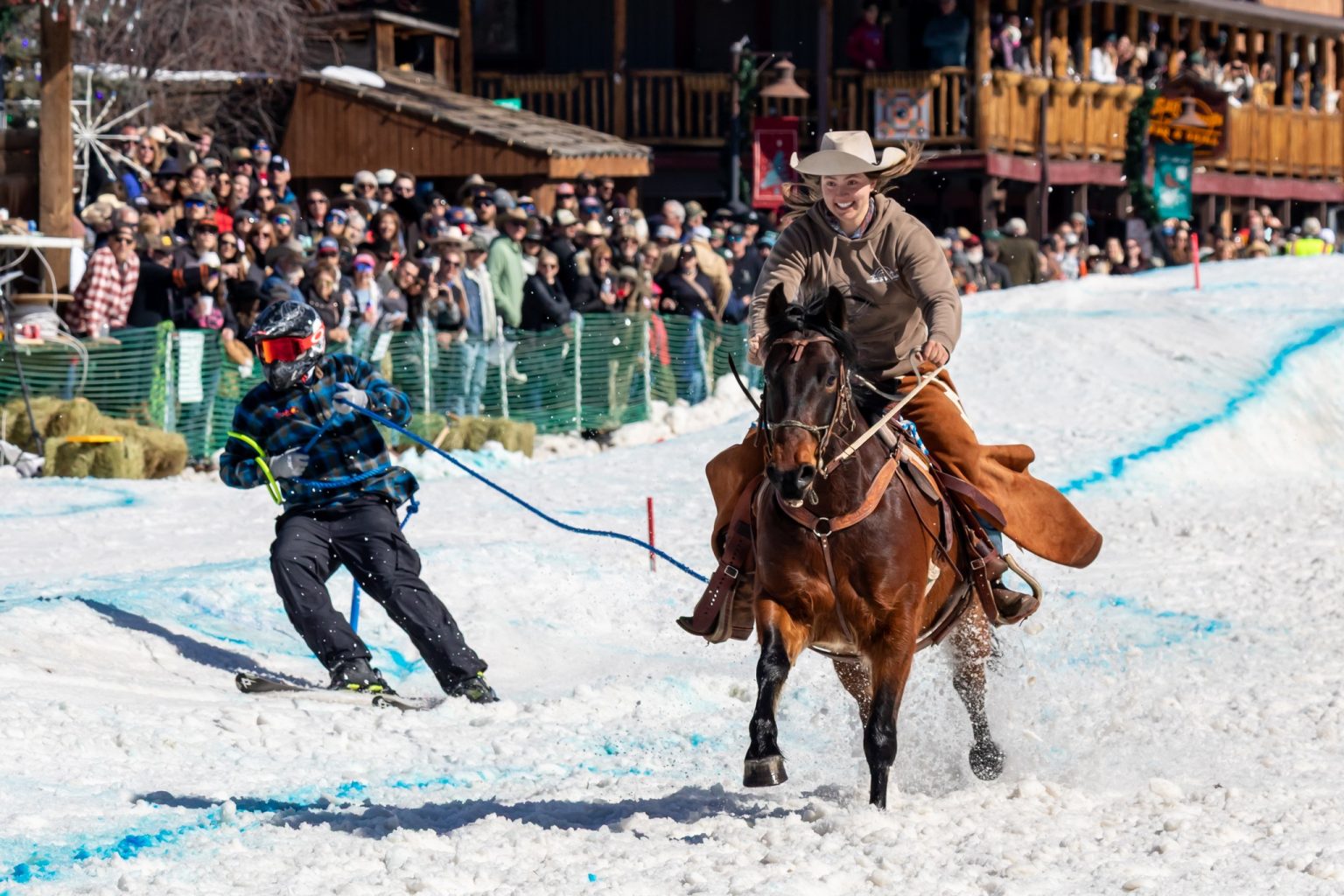 PHOTOS: Grand Lake’s inaugural skijoring competition (with video ...