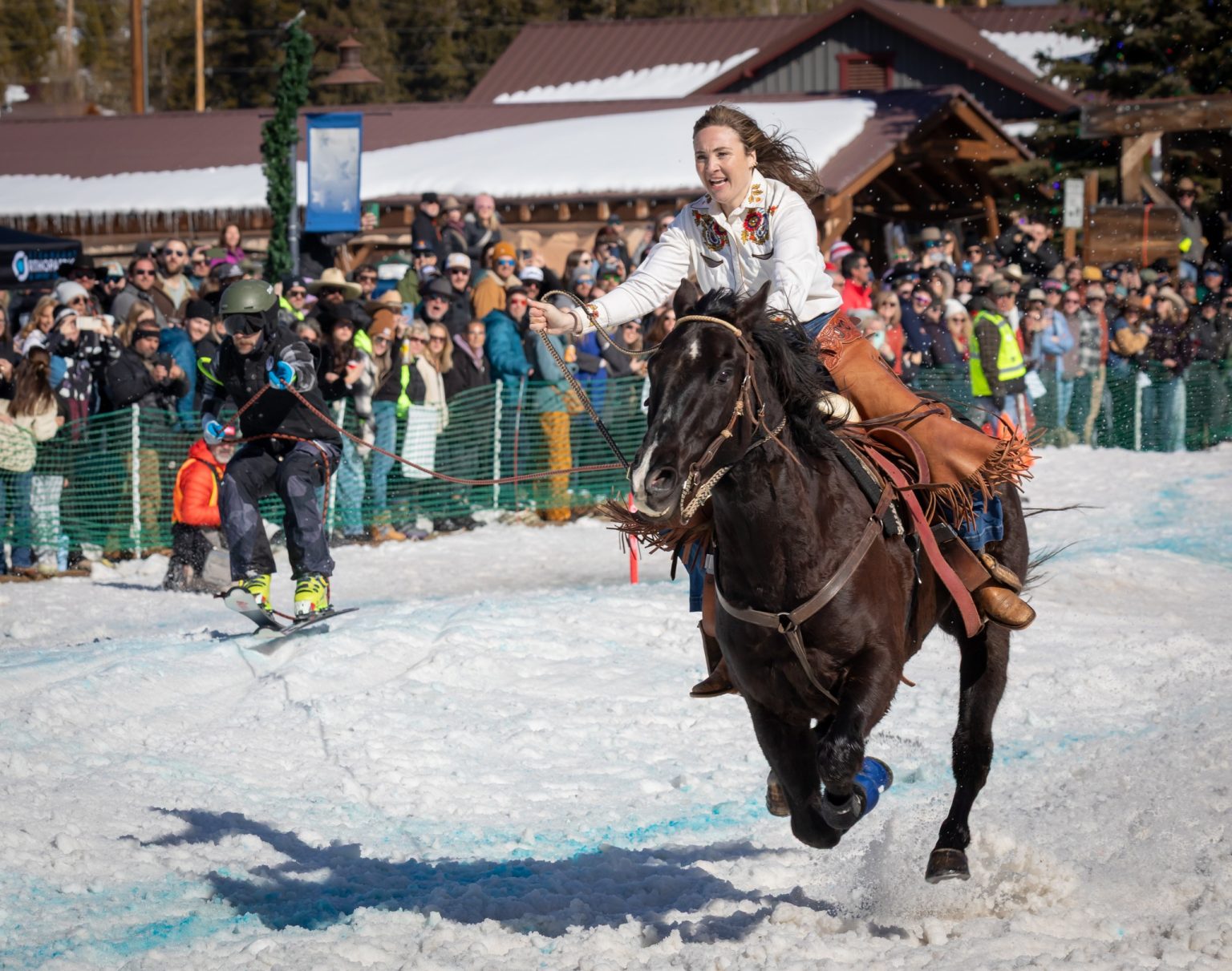 PHOTOS: Grand Lake’s inaugural skijoring competition (with video ...