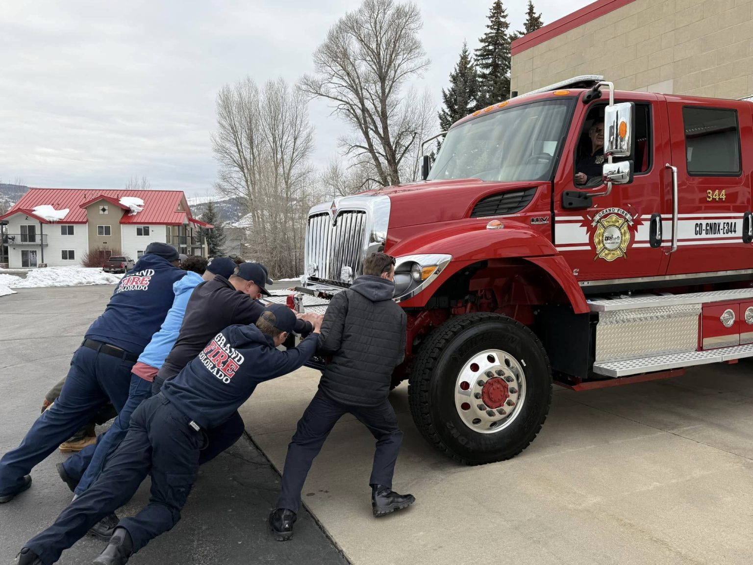 Grand Fire welcomes new fire engine to fleet | SkyHiNews.com