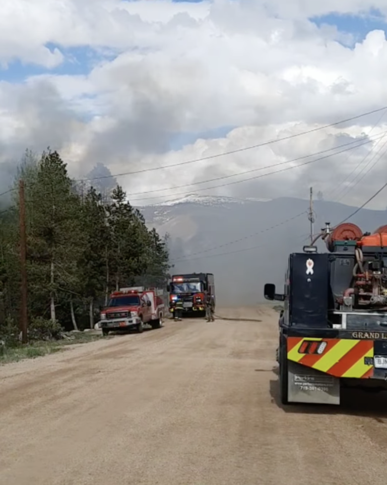 Grand Lake Fire District responds to structure fire in Columbine Lake ...