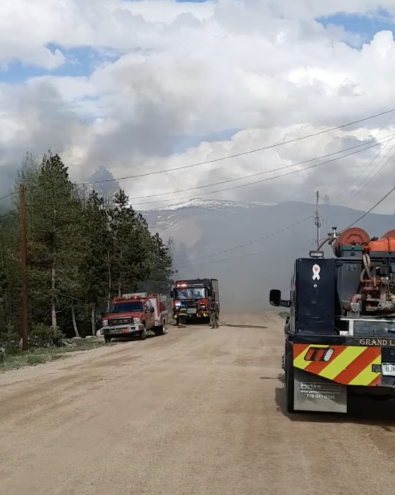 Grand Lake Fire District responds to structure fire in Columbine Lake ...