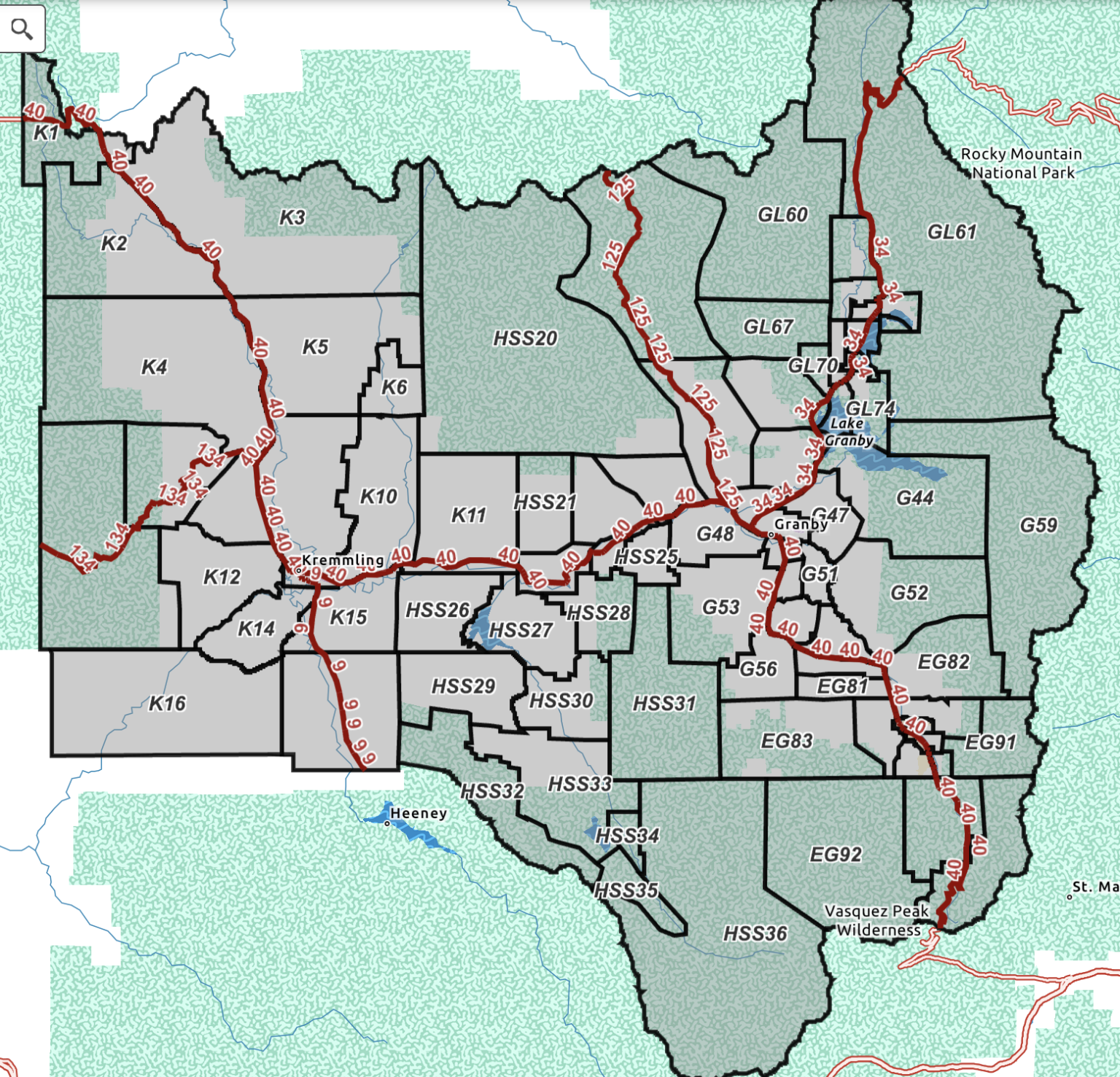 Grand County fire evacuation map available online | SkyHiNews.com