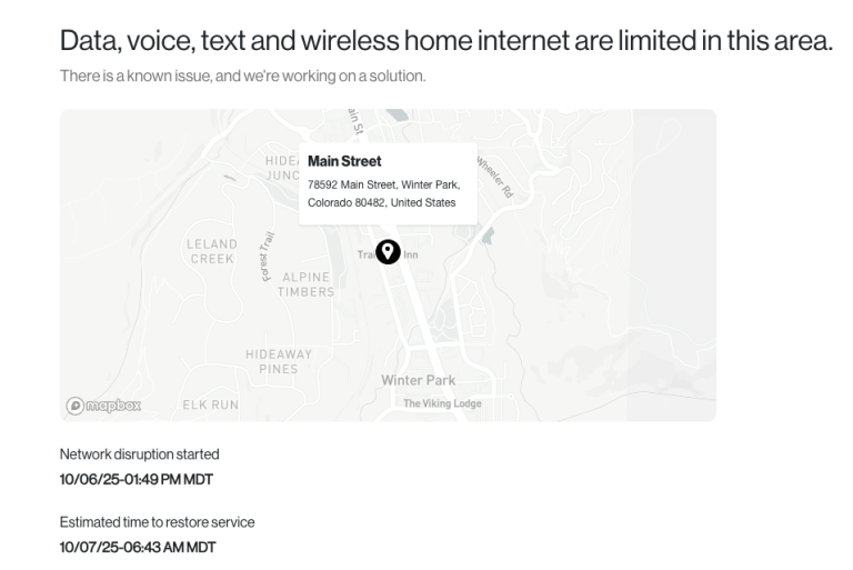 Verizon outage was due to cut fiber optic cable | SkyHiNews.com