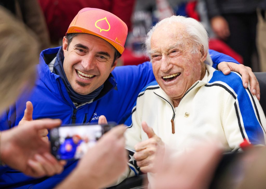 PHOTOS: Skiing legend Klaus Obermeyer celebrates 106 years young ...