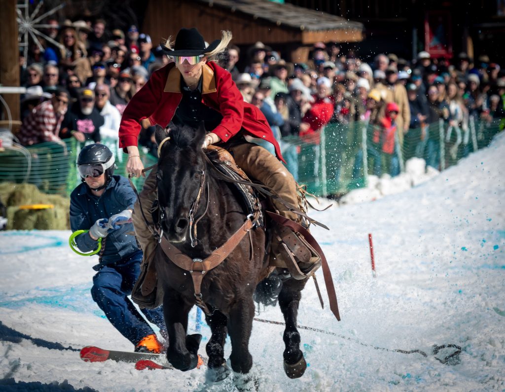 Tie-dye and spurs: Skijoring is back in Grand Lake | SkyHiNews.com