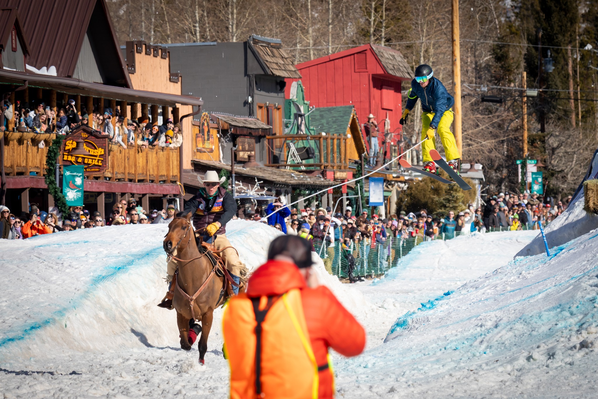 Tie-dye and spurs: Skijoring is back in Grand Lake | SkyHiNews.com