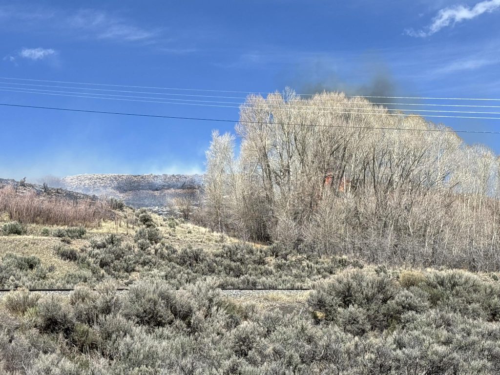 Two wildfires in two days, caused by agricultural burn and power line ...