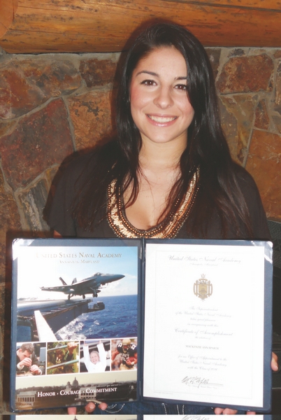 Mackenzie Spaich receives appointment to U.S. Naval Academy | SierraSun.com