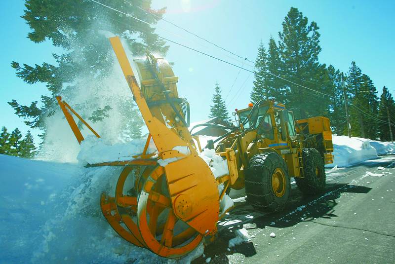 Snow removal work continues into spring | SierraSun.com