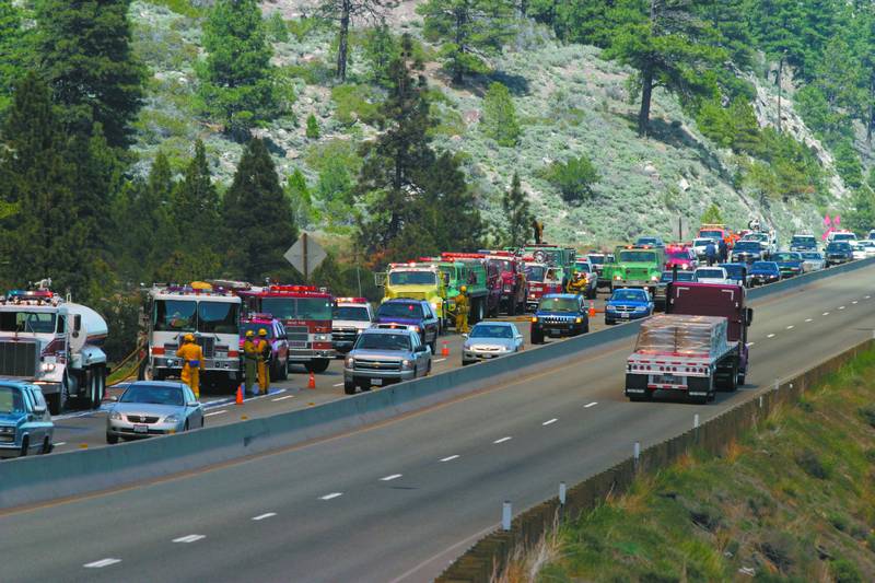 State line fire: 300 acres and growing | SierraSun.com