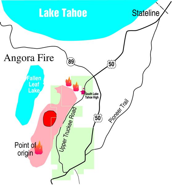 Entire streets burned to the ground in South Tahoe | SierraSun.com