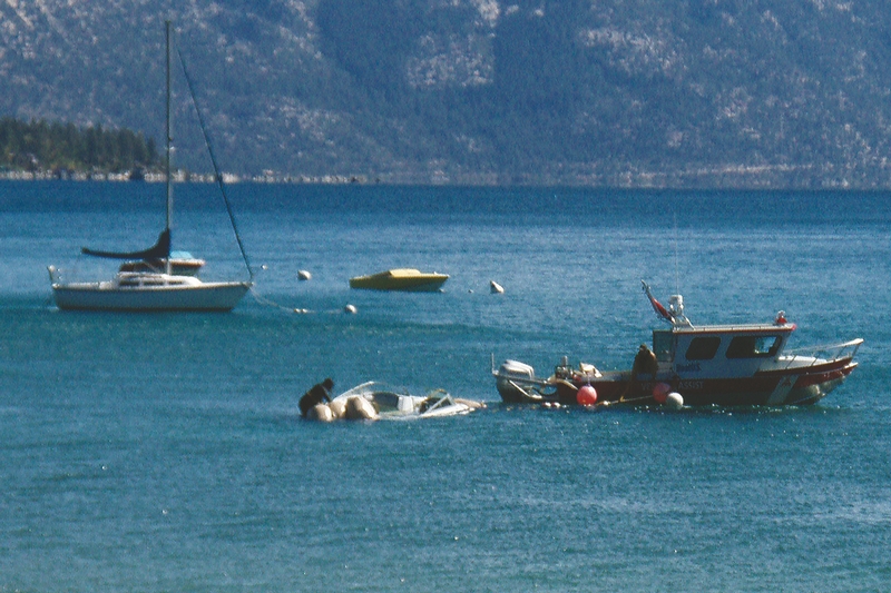 View home video of small boat sinking in Lake Tahoe | SierraSun.com