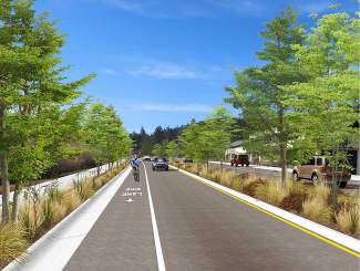 Roundabouts, bike lanes envisioned for major Truckee road project ...