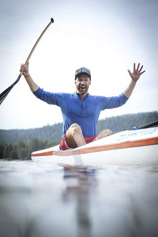 High Fives Foundation athlete to attempt fastest paddle around Lake ...