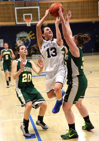 North Tahoe basketball | Girls take down Longhorns on homecoming ...