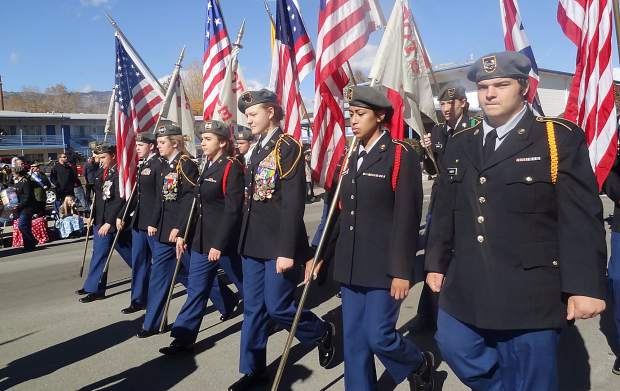 Incline JROTC students march in annual Nevada Day Parade | SierraSun.com