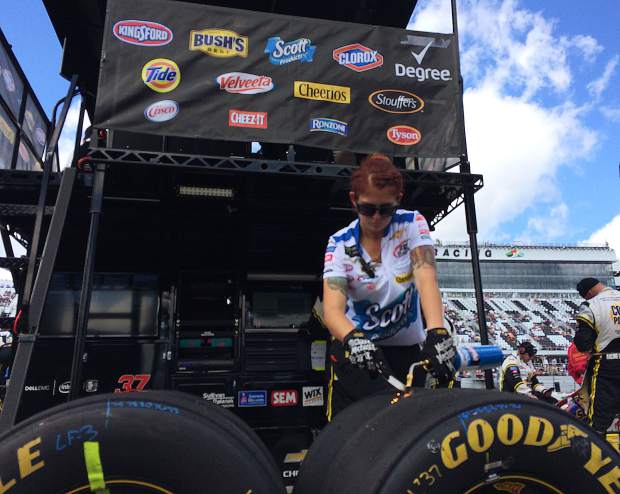 South Tahoe High alumna Elizabeth Prestella making mark as NASCAR pit ...