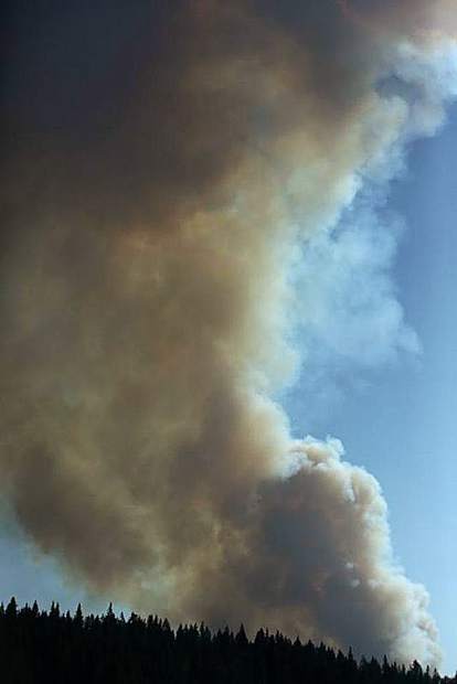 North Fire: Blaze near Emigrant Gap at 1,120 acres, 85 percent ...