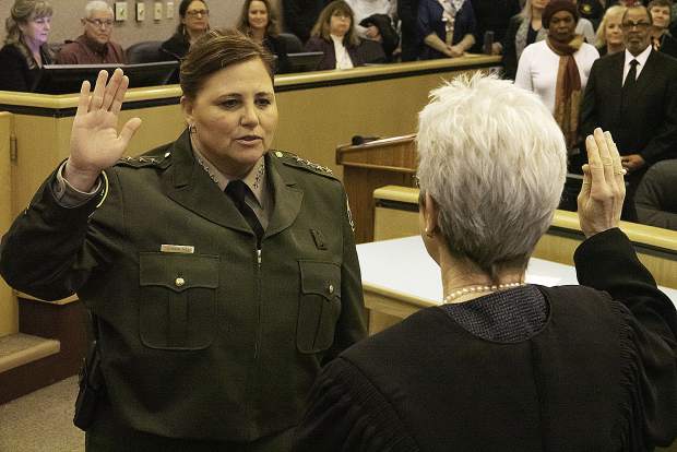 Nevada County sheriff, district attorney, several other officials sworn ...