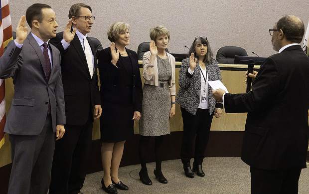 Nevada County sheriff, district attorney, several other officials sworn ...