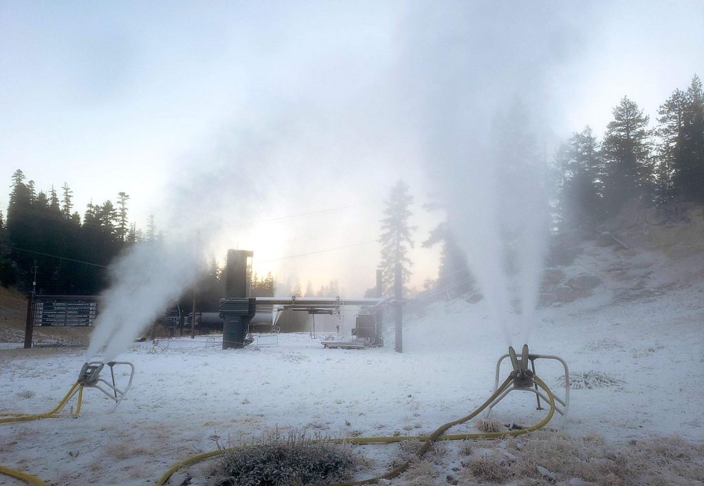 Northstar, Squaw Valley start making snow | SierraSun.com