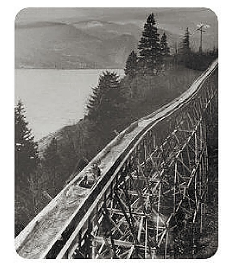 HISTORY: The exhilarating and terrifying sport of flume riding ...