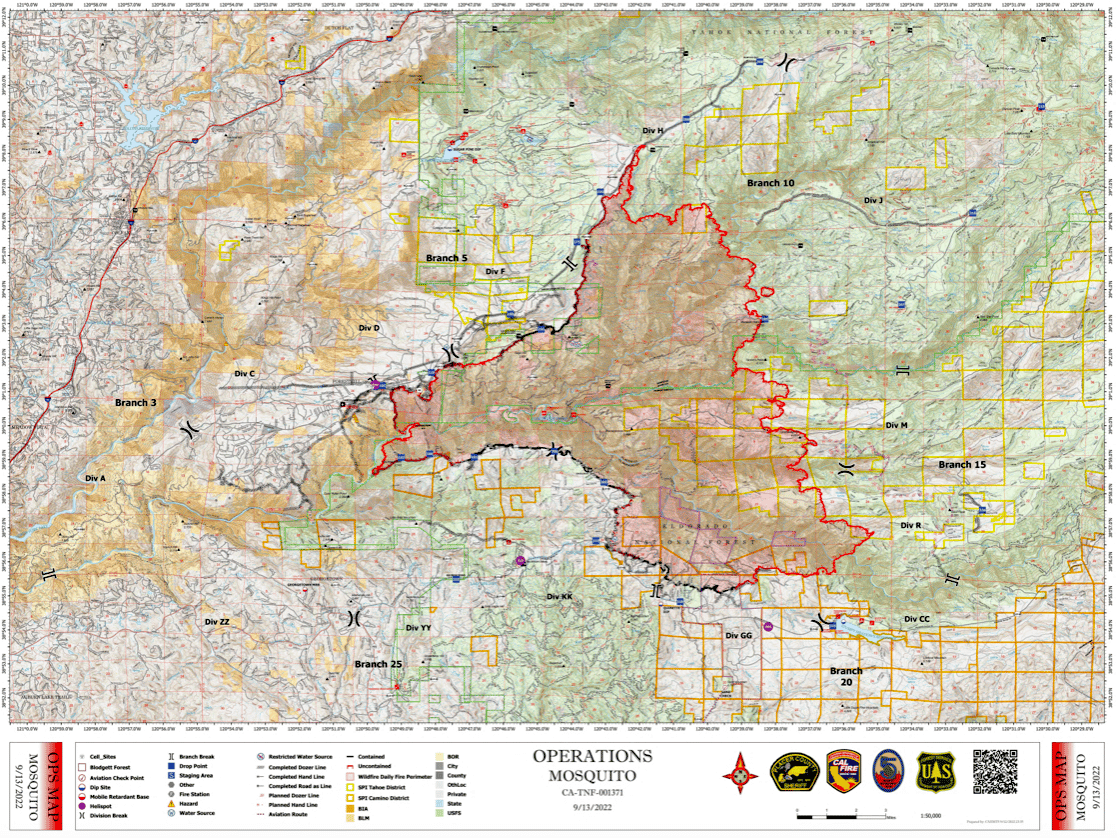Mosquito Fire claims 2 dozen homes, 18% contained | SierraSun.com