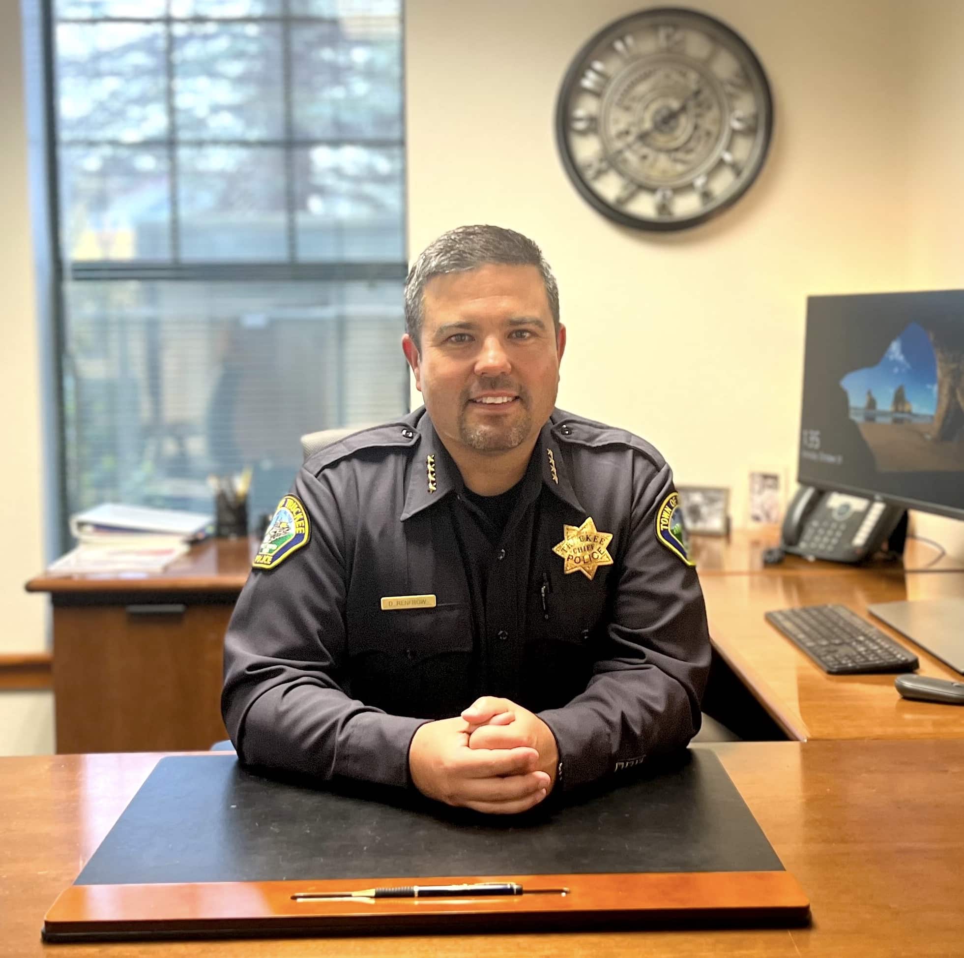 Interim tag gone, Renfrow named Truckee Police Chief | SierraSun.com