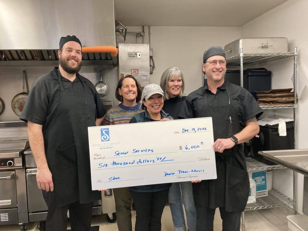 Sierra Senior Services awarded $6,000 for new stove | SierraSun.com