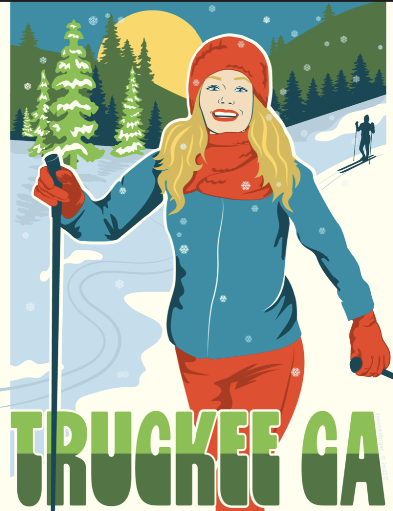 Santa Cruz artist, Janet Allinger, brings designs to Truckee ...