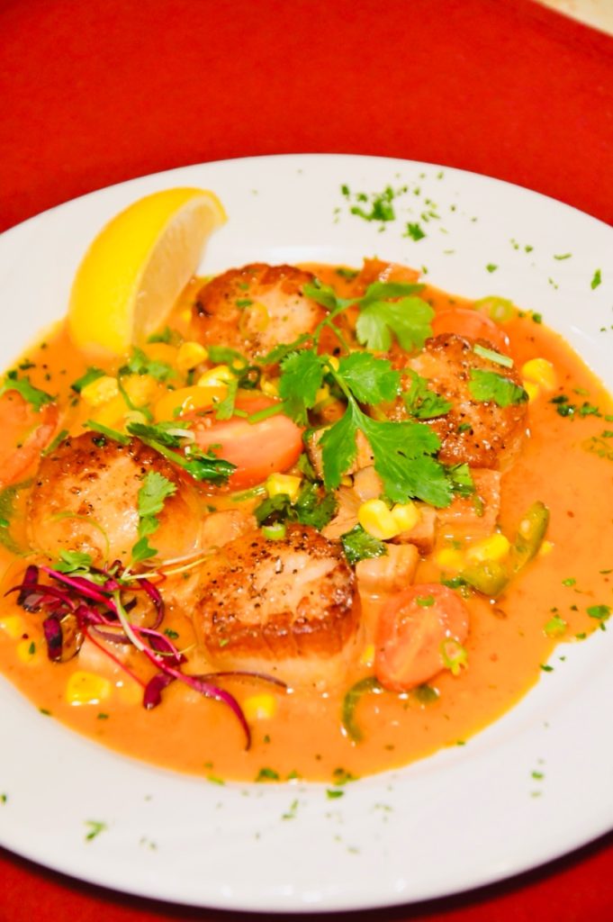 EAT This Week: Soule Domain’s Pepper Seared Scallops with Smoked Pork ...