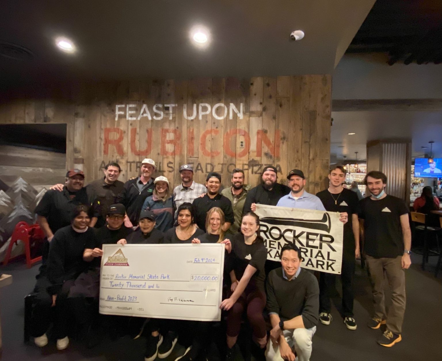 Rubicon Pizza raises $20,000 for Rocker Memorial Skatepark | SierraSun.com