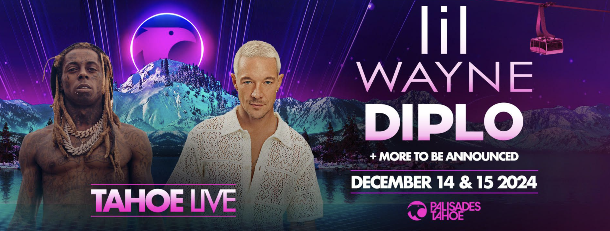 Headliners announced: Lil Wayne and Diplo lead Tahoe Live’s lineup at ...