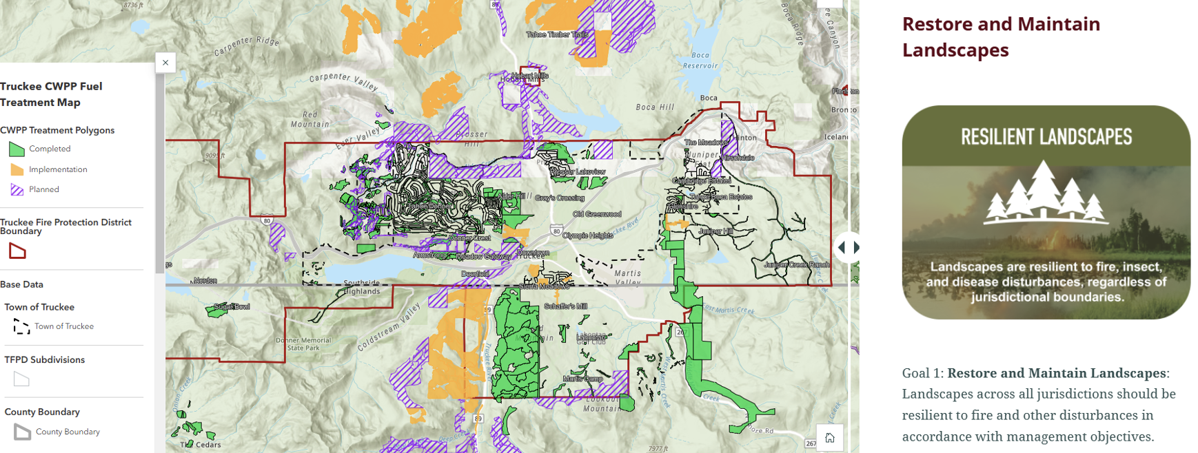 Understanding Truckee’s wildfire history and the ongoing fight for ...