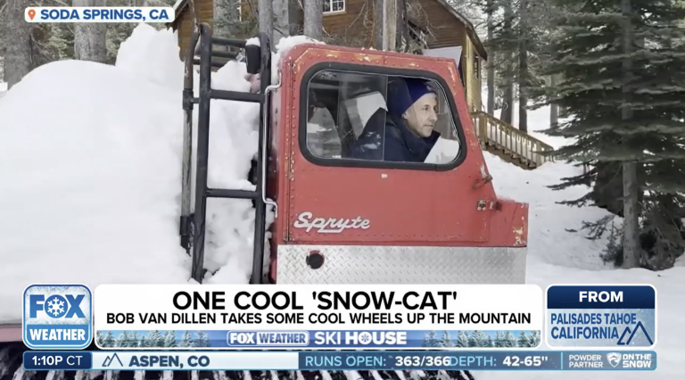 FOX Weather’s Bob Van Dillen brings live broadcast to Palisades Tahoe ...