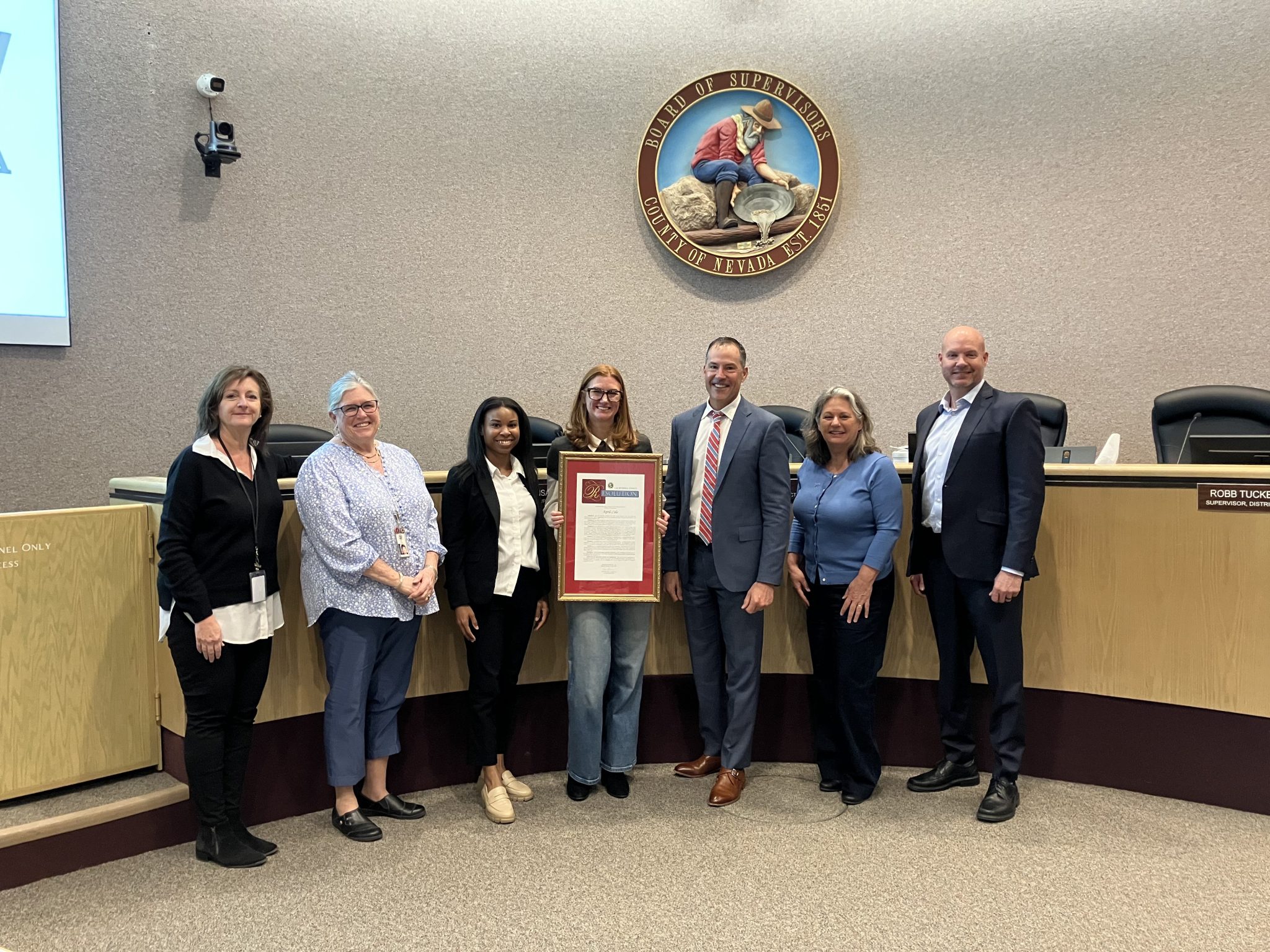 April Cole recognized as “California Senate District 4 Truckee Woman of ...