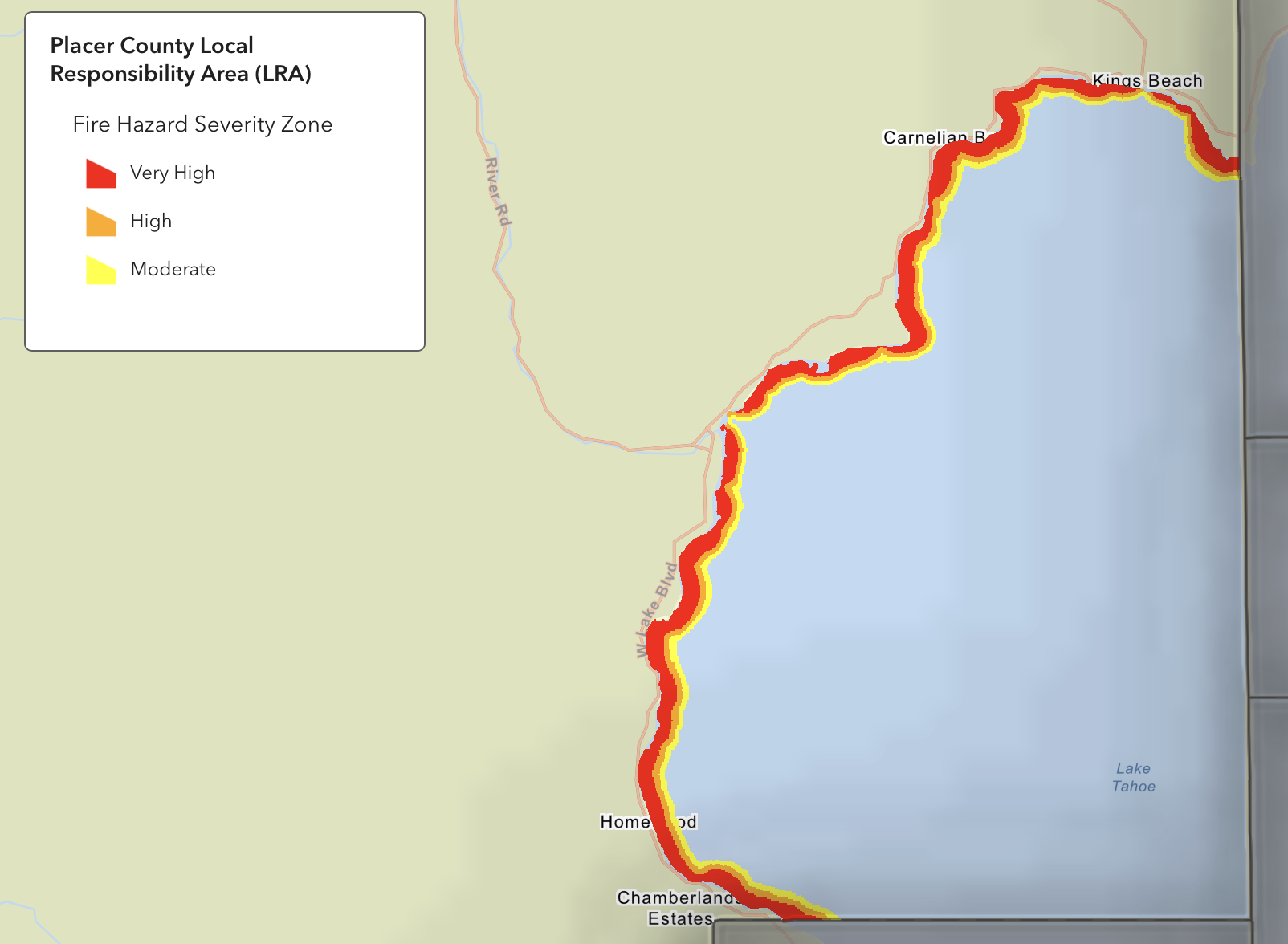 Fire Hazard Severity Zones and stormwater monitoring: Placer County ...